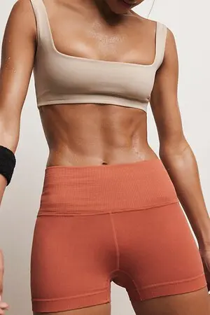 Free People Epic Mini Bra Tan