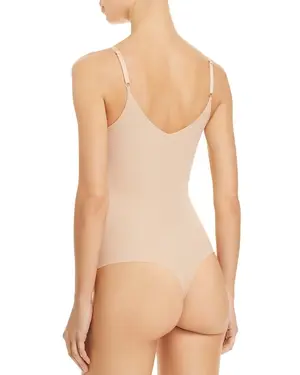 Commando Classic Control Thong Bodysuit - Beige