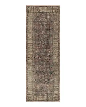 KARASTAN Echo Tesorino Runner Area Rug, 2'7 X 7'3 - Brown
