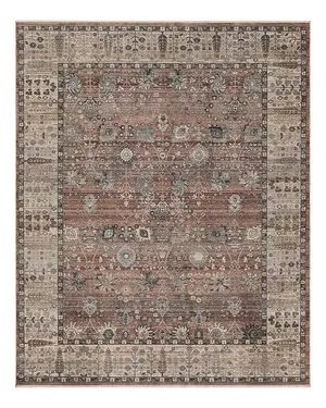 KARASTAN Echo Tesorino Area Rug, 6'7 X 9'6 - Brown