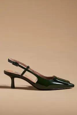 BIBI LOU Robin Kitten Heels Green