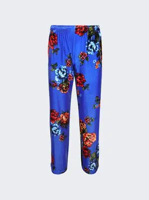 Vetements Velvet Flower Lounge Pants