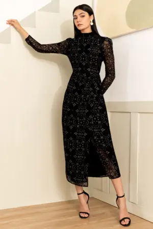 Yumi Kim Mabel Lace Dress - Black