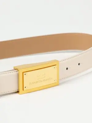 Elisabetta Franchi Synthetic Leather Belt