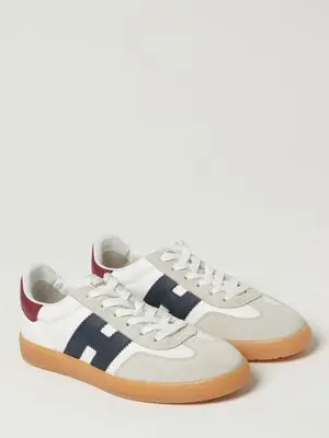 Hogan Sneakers With Contrast H Detailing