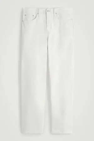 Cos Rider Straight-leg Jeans - White