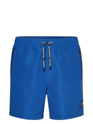 Karl Lagerfeld Logo-print Swim Shorts - Blue