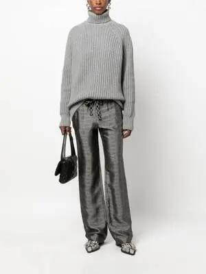 Zadig&Voltaire Pomy Patterned-jacquard Trousers