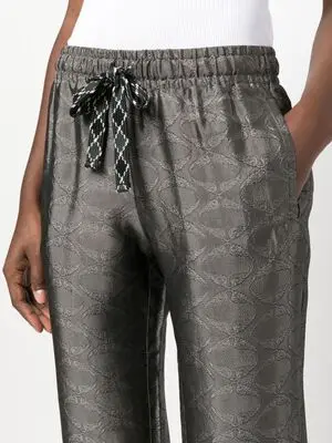 Zadig&Voltaire Pomy Patterned-jacquard Trousers