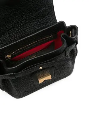 LANCEL Small Charlie Leather Bag - Black