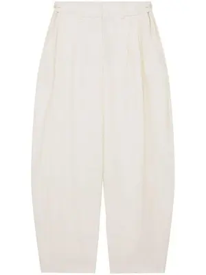 Stella McCartney Pleated Wide-leg Wool Trousers