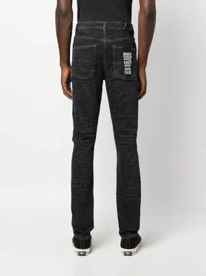 Ksubi Text-print Tapered Jeans