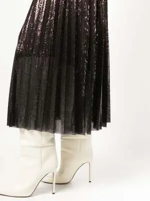 Peserico Plissé Pleated Midi Skirt