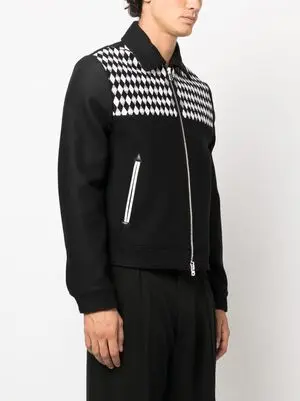 Amiri Diamond-embroidered Work Jacket