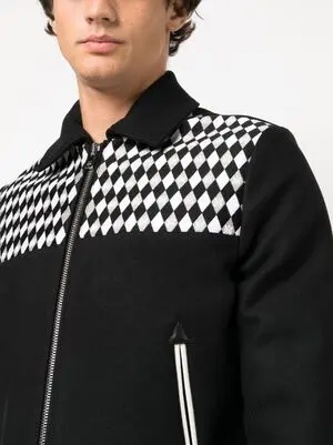 Amiri Diamond-embroidered Work Jacket