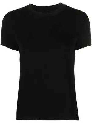 THOM KROM Cap-sleeve T-shirt - Black
