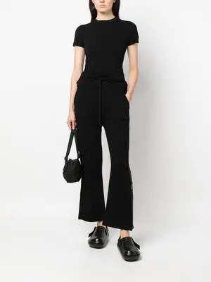 THOM KROM Cap-sleeve T-shirt - Black