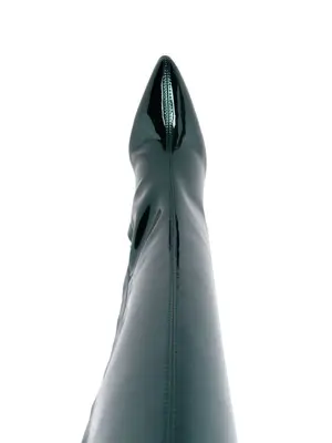 GIUSEPPE ZANOTTI 95mm Pointed-toe Leather Boots