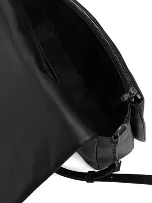 Calvin Klein Logo-plaque Quilted Shoulder Bag - Black
