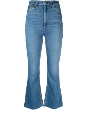 Rag & Bone Casey Flared Cropped Jeans
