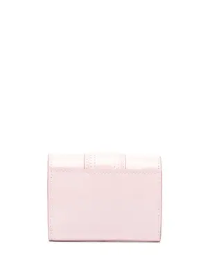 Jacquemus Le Compact Bambino Leather Wallet - Pink