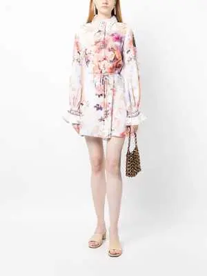 Camilla Friends With Frescos Linen Shirt Dress