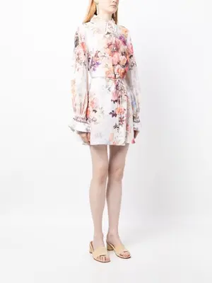 Camilla Friends With Frescos Linen Shirt Dress