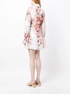 Camilla Friends With Frescos Linen Shirt Dress
