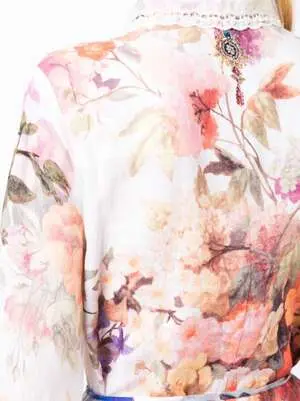 Camilla Friends With Frescos Linen Shirt Dress