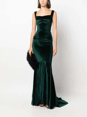 ATU BODY COUTURE Velour Maxi Dress