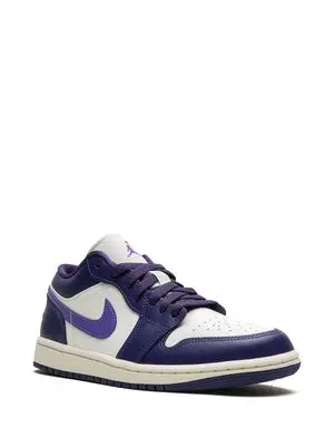 JORDAN Air 1 Low Action Grape Sneakers - Purple