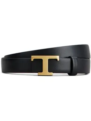 TOD'S T-timeless Leather Belt - Black
