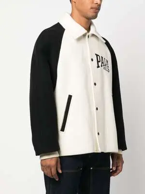 Palm Angels University Virgin-wool Bomber Jacket