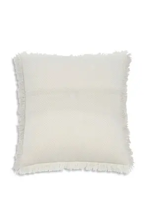 ARLOTTA CASHMERE Spix Frayed-edge Cushion