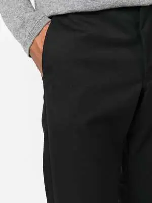 Comme Des Garçons Mid-rise Tapered Wool Trousers