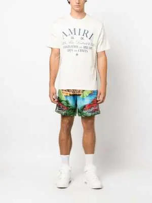 Amiri Logo-print Cotton T-shirt