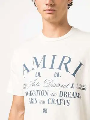 Amiri Logo-print Cotton T-shirt