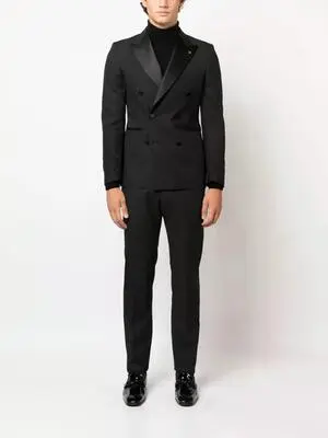 Tagliatore Double-breasted Peak-lapels Suit