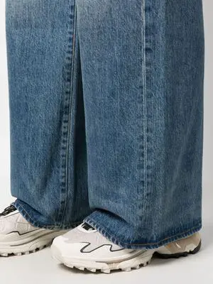 Amiri High-rise Wide-leg Jeans - Blue