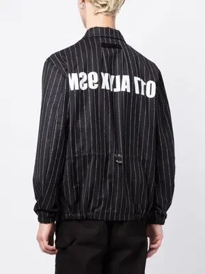 1017 Alyx 9sm Logo-stripe Virgin Wool Jacket