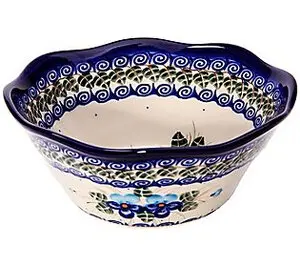LIDIA'S POLISH POTTERY Medium Viki Bowl - One-color