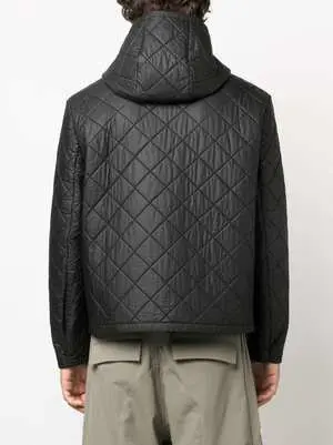 CRAIG GREEN Diamond-quilted Hooded Jacket