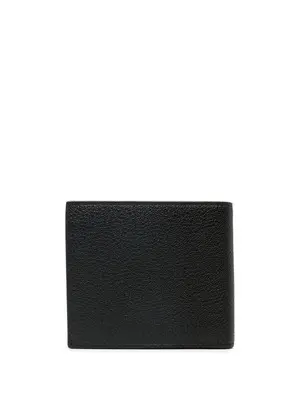 Giorgio Armani Logo-stamp Bi-fold Leather Wallet