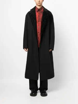 Yohji Yamamoto Single-breasted Coat