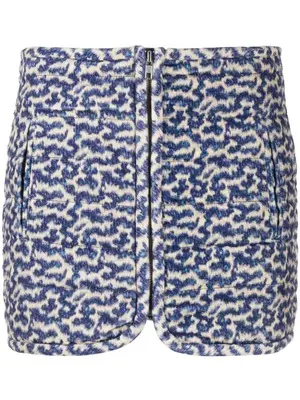 MARANT ETOILE Arona Abstract-pattern Skirt