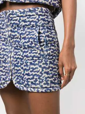 MARANT ETOILE Arona Abstract-pattern Skirt