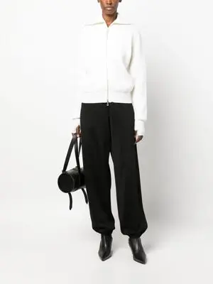 JIL SANDER Straight-leg Track Pants - Black