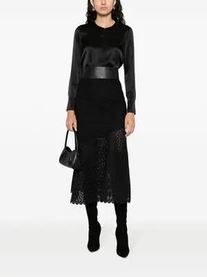 Dorothee Schumacher Macramé Midi Skirt