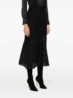 Dorothee Schumacher Macramé Midi Skirt