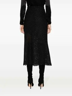 Dorothee Schumacher Macramé Midi Skirt